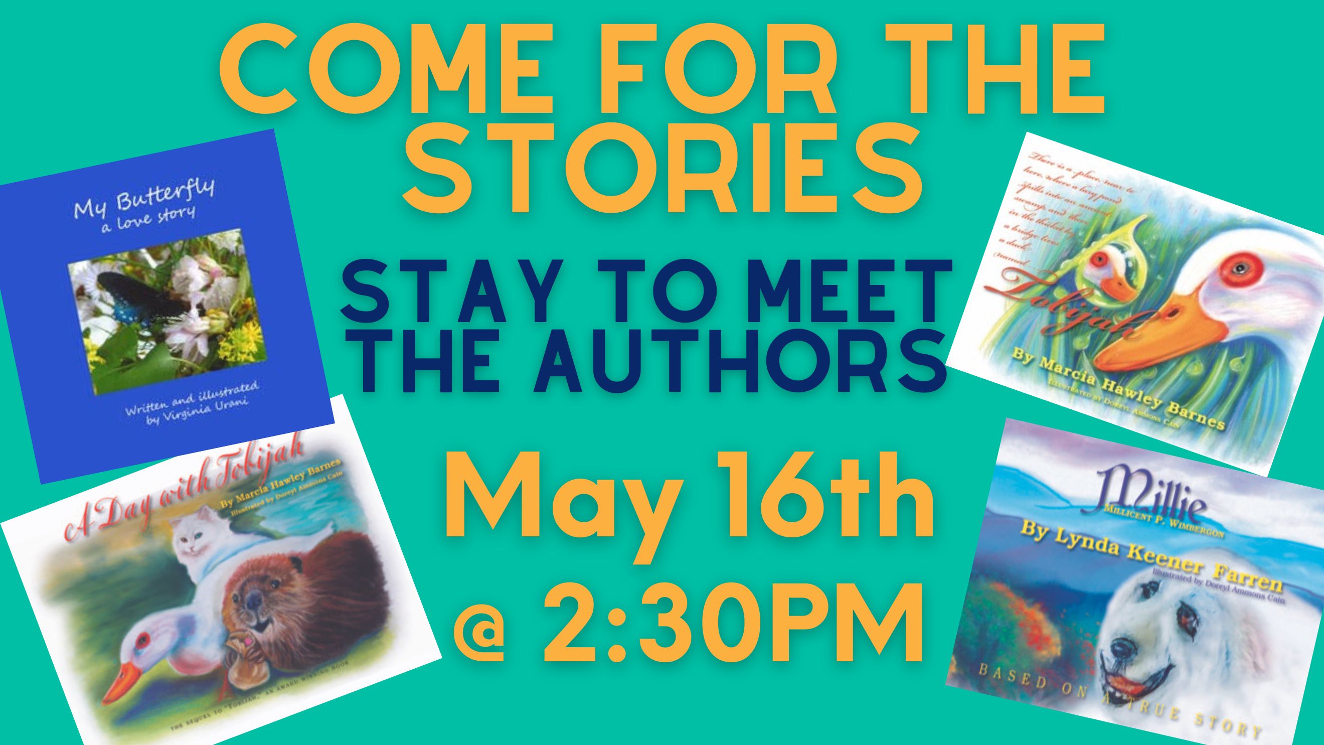 Special Story Time with Area Authors and Illustrators at Marianna Black ...